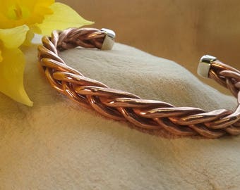 Copper Woven Bracelet Tutorial