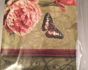 Border print fabric | Etsy