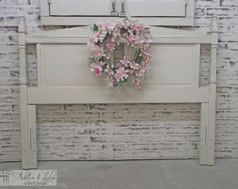 Distressed headboard | Etsy