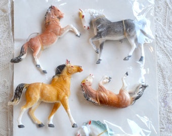 Plastic horses | Etsy