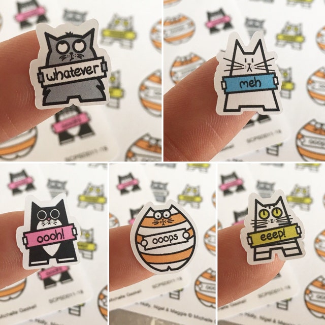 Things with cats on by illustrator Michelle Gaskell by stupidcats