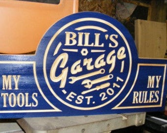 Garage sign | Etsy