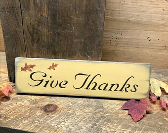 Thanksgiving signs | Etsy