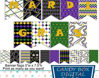 Mardi gras printable | Etsy