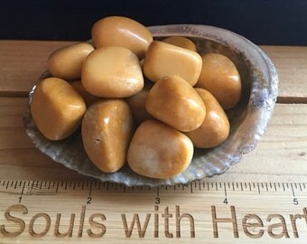 Nephrite Jade tumbled stone Dream Stone Harmonizing Healing