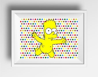 Bart simpson poster | Etsy