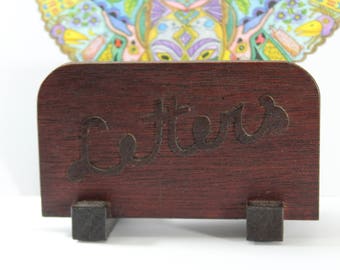 Letter holder | Etsy