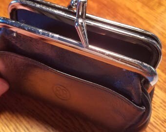 Double coin purse | Etsy