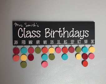 Classroom calendar | Etsy