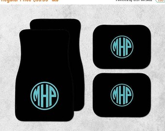 Monogrammed car mats | Etsy