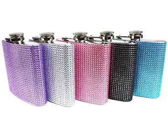 Personalized Flask You Choose Color and Design ... W/free