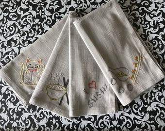 Japanese napkins | Etsy