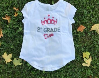 2nd grade shirt | Etsy