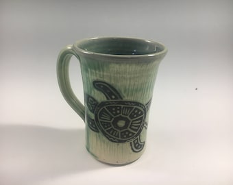 Turtle mug | Etsy