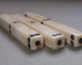 Bone dice | Etsy