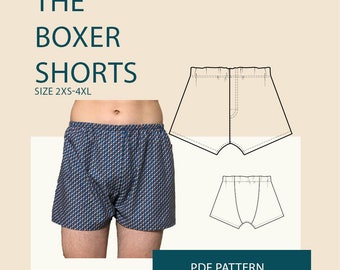 Patroon/mannen boxer/ pattern men boxer PATR02