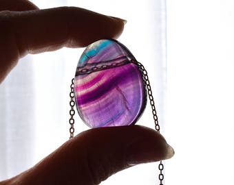 Crystal necklace pendant | Etsy