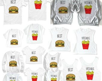 Burger and fries | Etsy