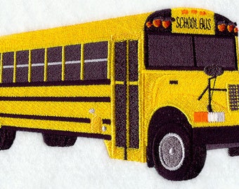School bus patch | Etsy