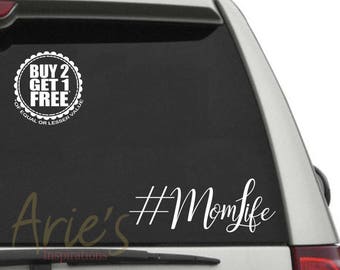 Car decal for woman | Etsy