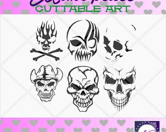Skull svg | Etsy