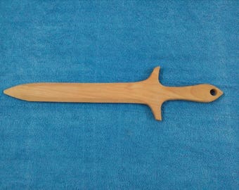 Orc Cleaver Sword/Axe Lord of the Rings Sword Wooden 'Bad