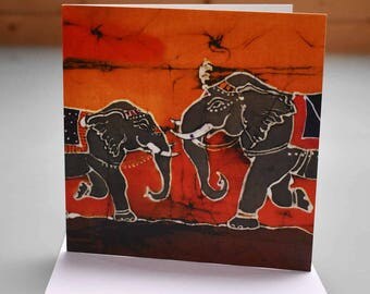 Elephant cards | Etsy