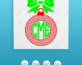 Monogram christmas | Etsy