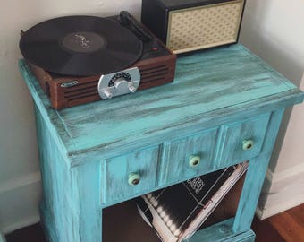Record player cabinet | Etsy