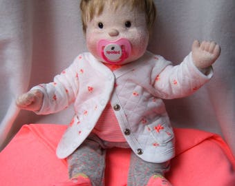 Soft sculpture doll | Etsy