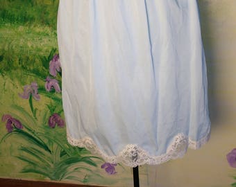 Blue half slip | Etsy