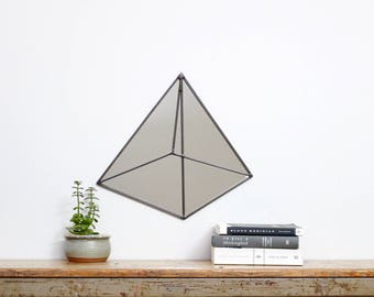 Triangle wall mirror | Etsy