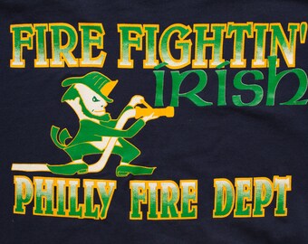 Irish firefighter | Etsy