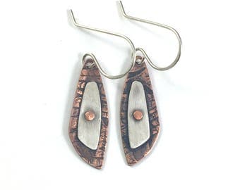 Handmade Mixed Metal Art Jewelry by AmorphicMetals on Etsy