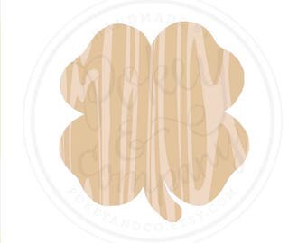 Wood clover | Etsy