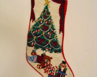 Needlepoint stocking | Etsy