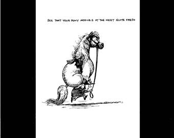 Norman thelwell | Etsy