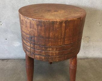 Butcher block table | Etsy