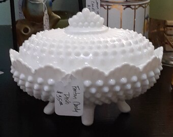 Fenton candy dish | Etsy