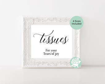 Wedding tissues | Etsy