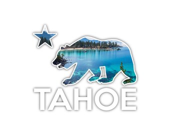 Lake tahoe sticker | Etsy