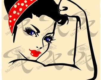 Pinup svg | Etsy