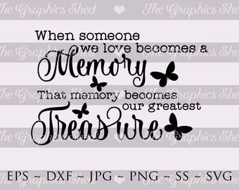 Memories svg | Etsy