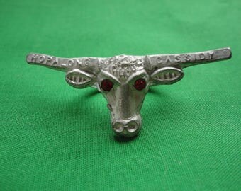 Cowboy scarf slide | Etsy