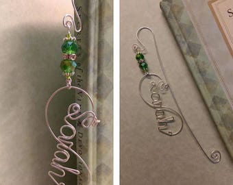 Wire bookmark | Etsy