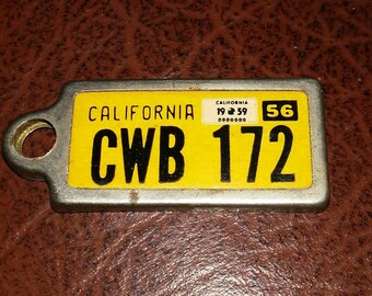 Mini license plate | Etsy