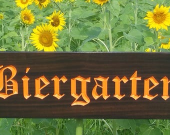 German bar sign | Etsy