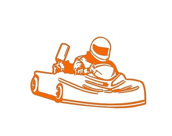 Go karts decal | Etsy