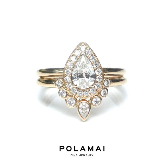 Fine Gold and Gemstone Jewelry . Diamond Eternity Rings by Polamai