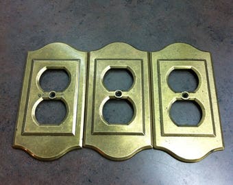 Metal outlet covers | Etsy